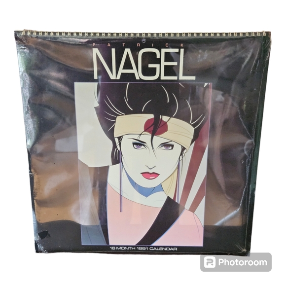 Patrick Nagel | Art | Vintage 991 Patrick Nagel 16 Month Calendar ...